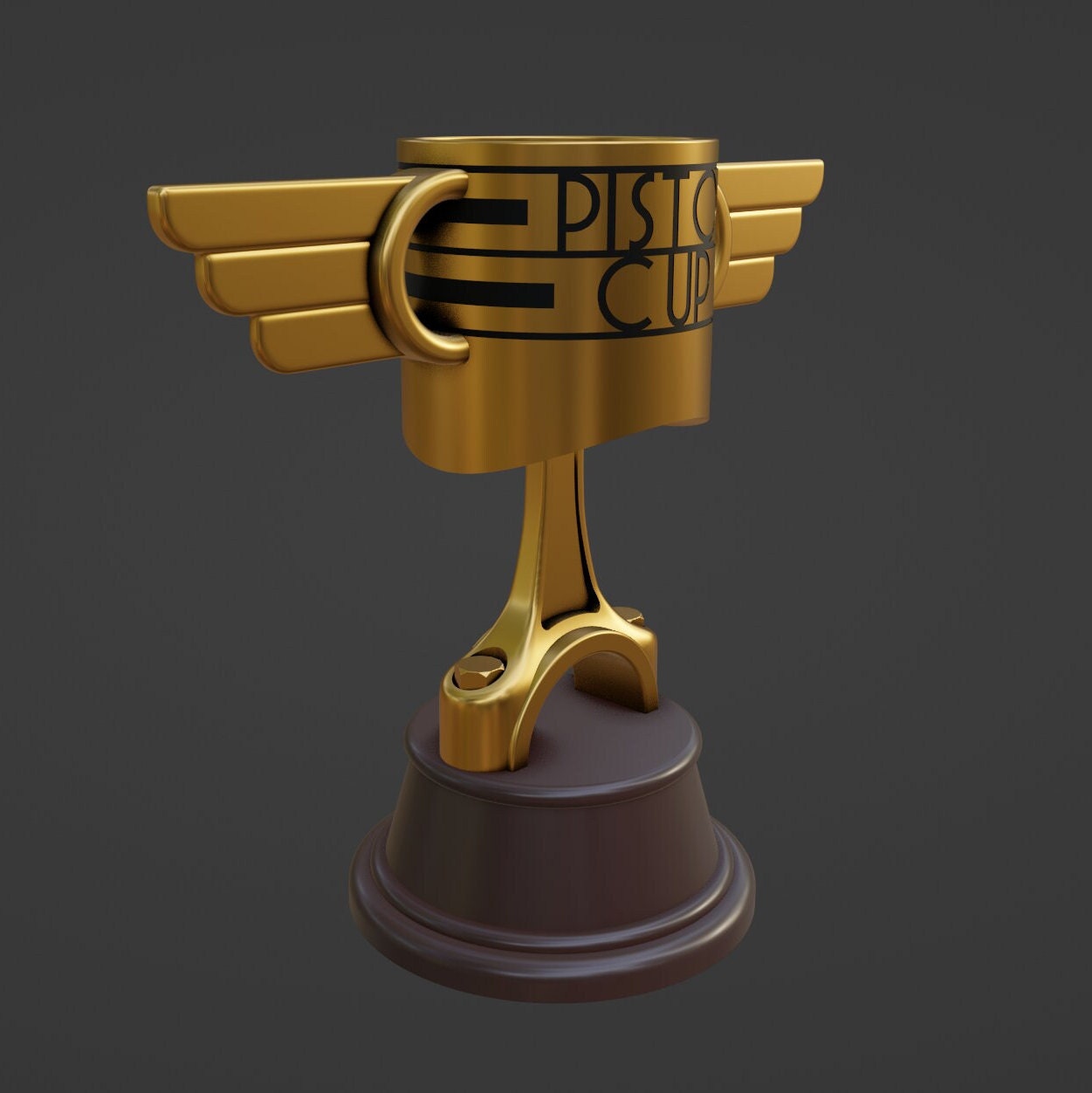 Cars Piston Cup 3d Model - Etsy