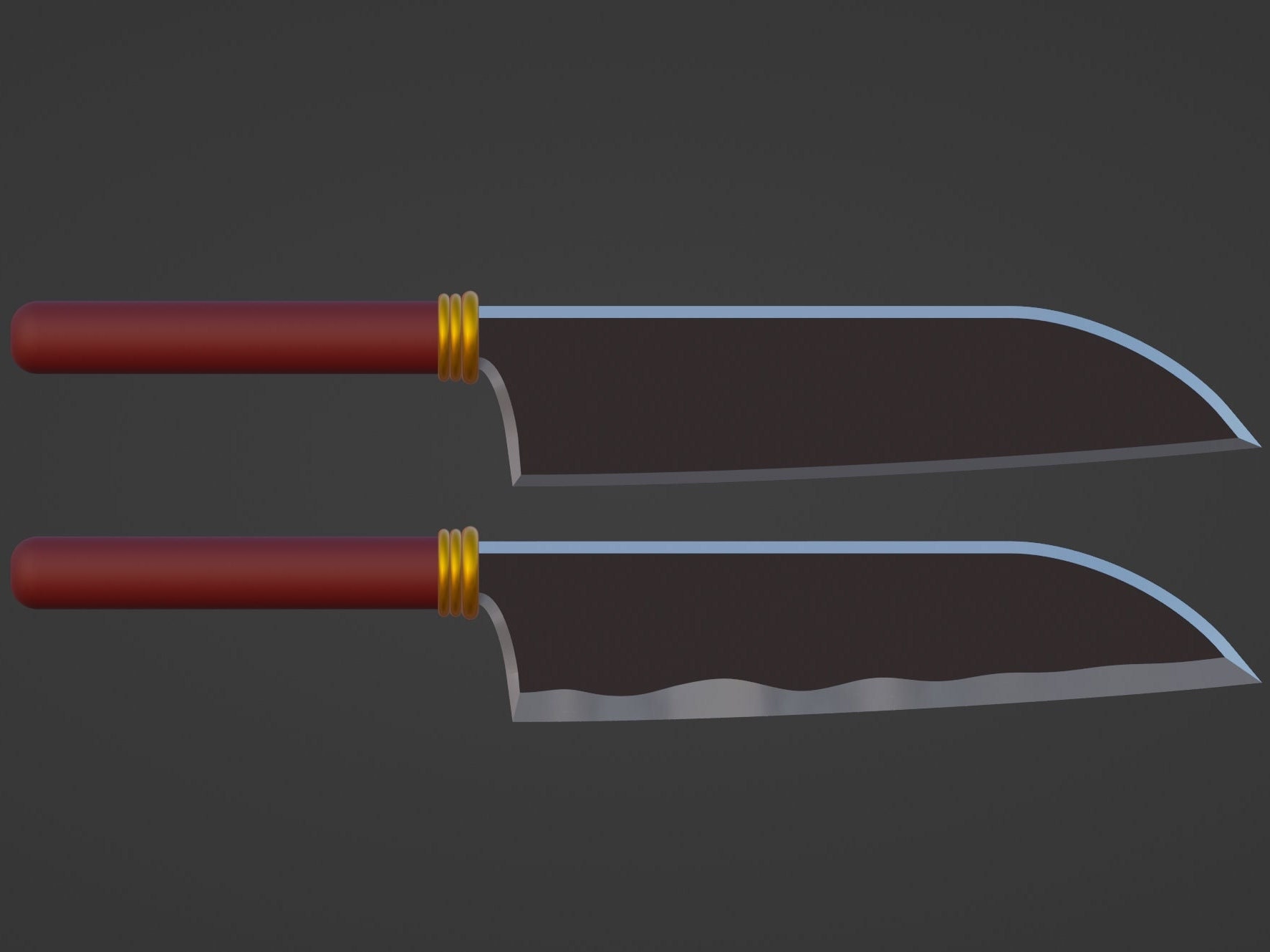 Toilet-bound Hanako-kun Knife 3D Model - Etsy