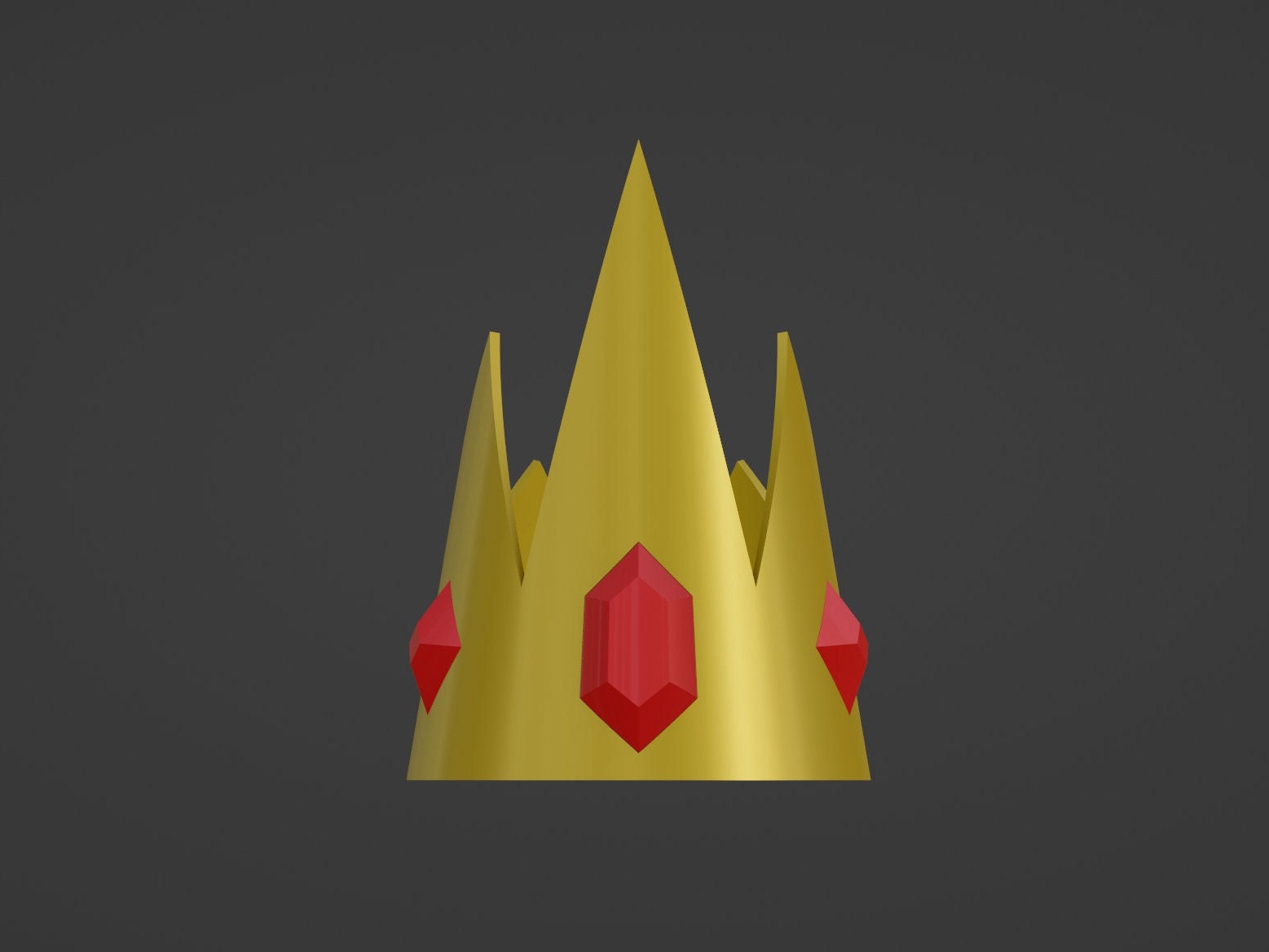 Adventure Time Ice King/simon Petrikov Crown 3d Model - Etsy