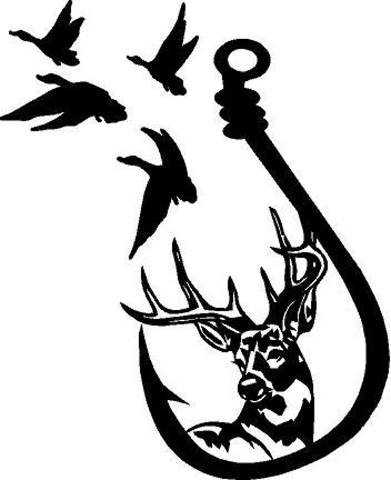 Hunting And Fishing Decals