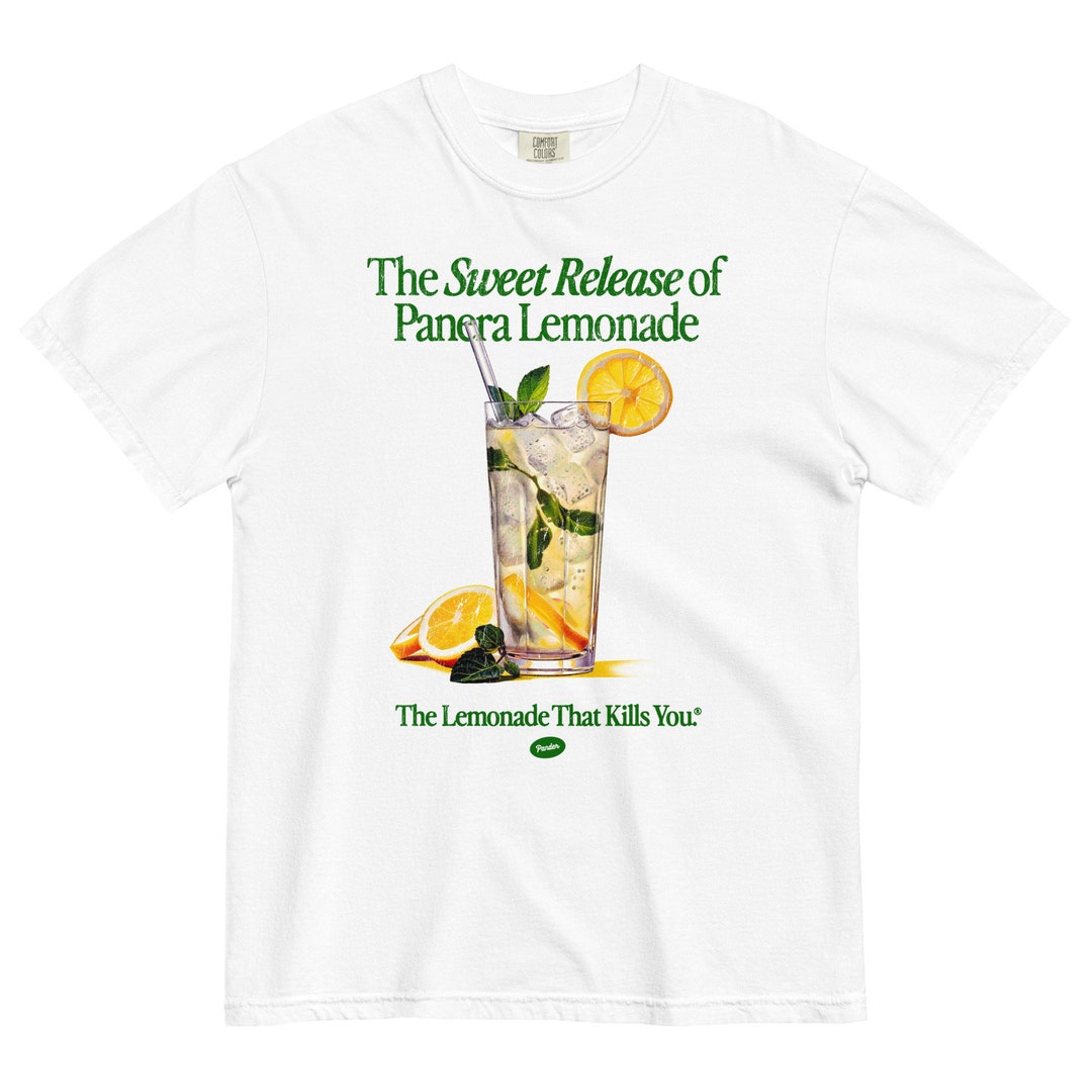 Panera Charged Lemonade T-shirt the Lemonade That Kills You - Etsy