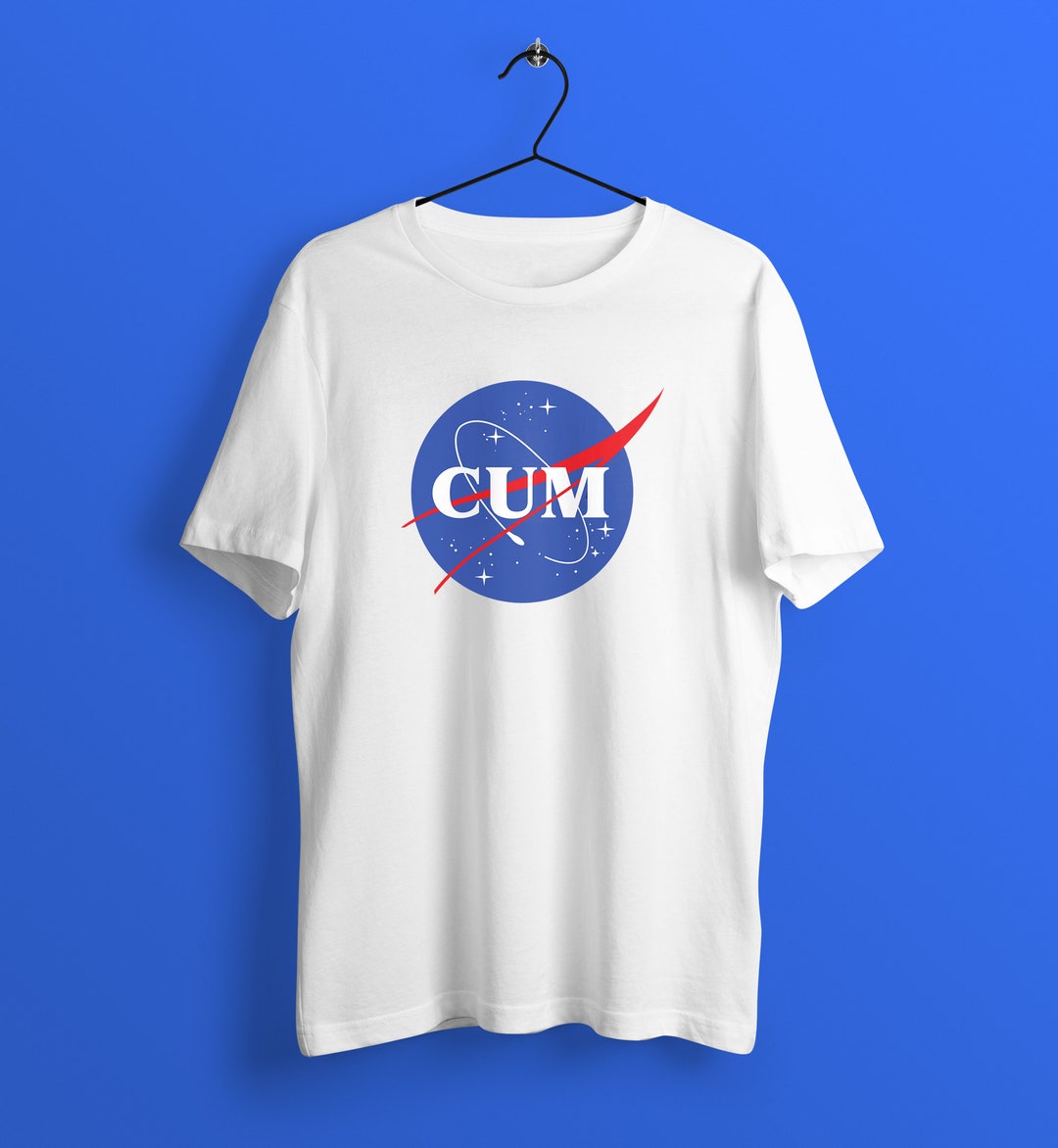 Funny Nasa Shirt Gag Gift Nasa Logo Joke Shirt Gift T-shirt Shirts That ...