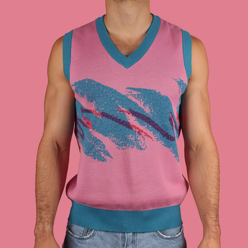 80s Vest - Etsy