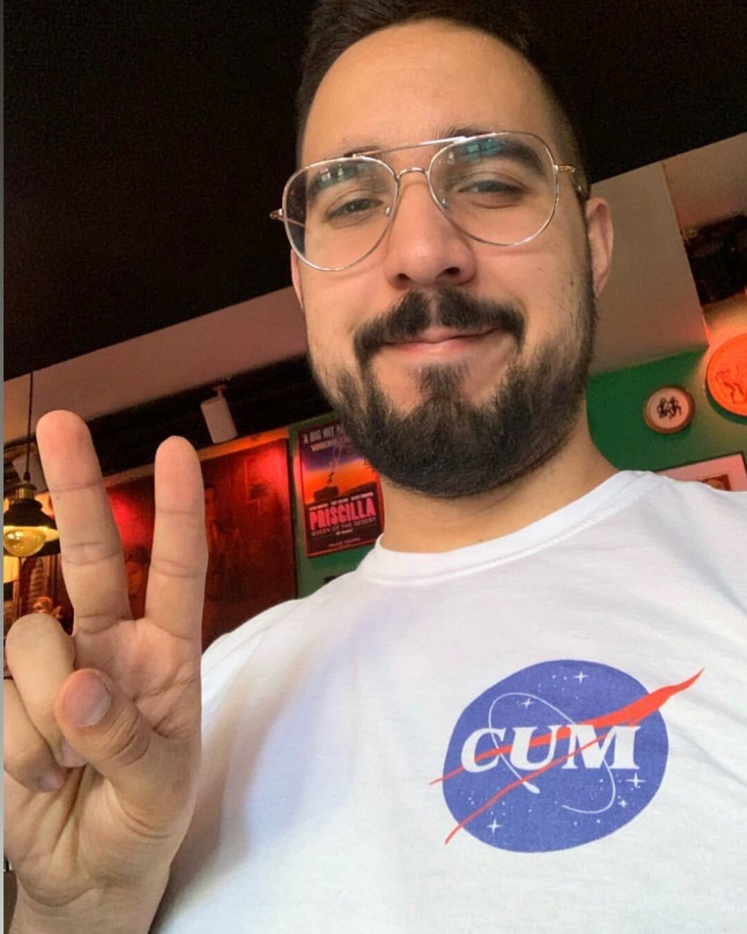 Funny NASA Parody Shirt NASA Logo Cum T-shirt Gag Gift Sarcastic Gen Z Ironic Meme Shirts That ...