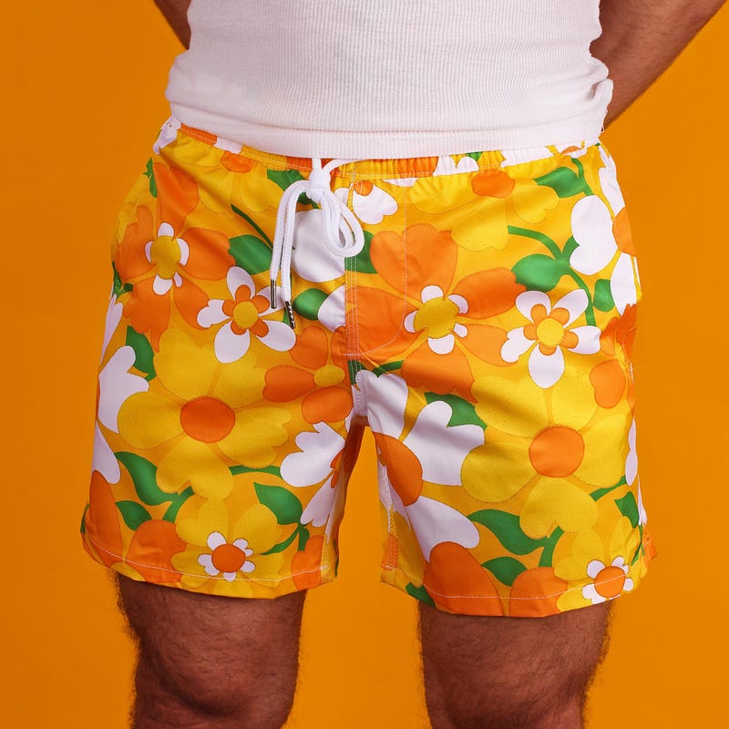 Vintage Swim Trunks - Etsy