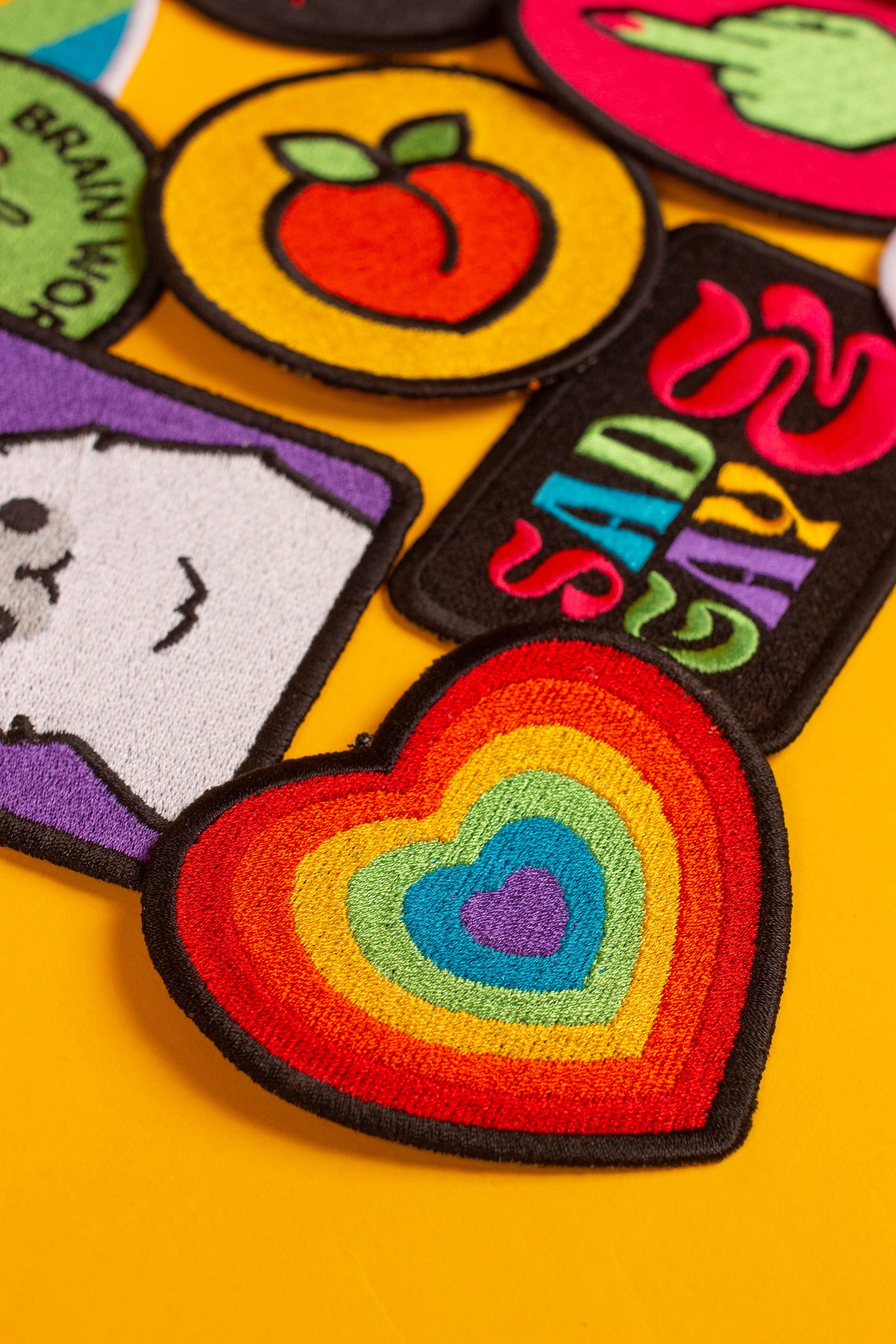 Rush Poppers Embroidered Patch Iron on Gay Pride LGBTQ Applique Badge ...