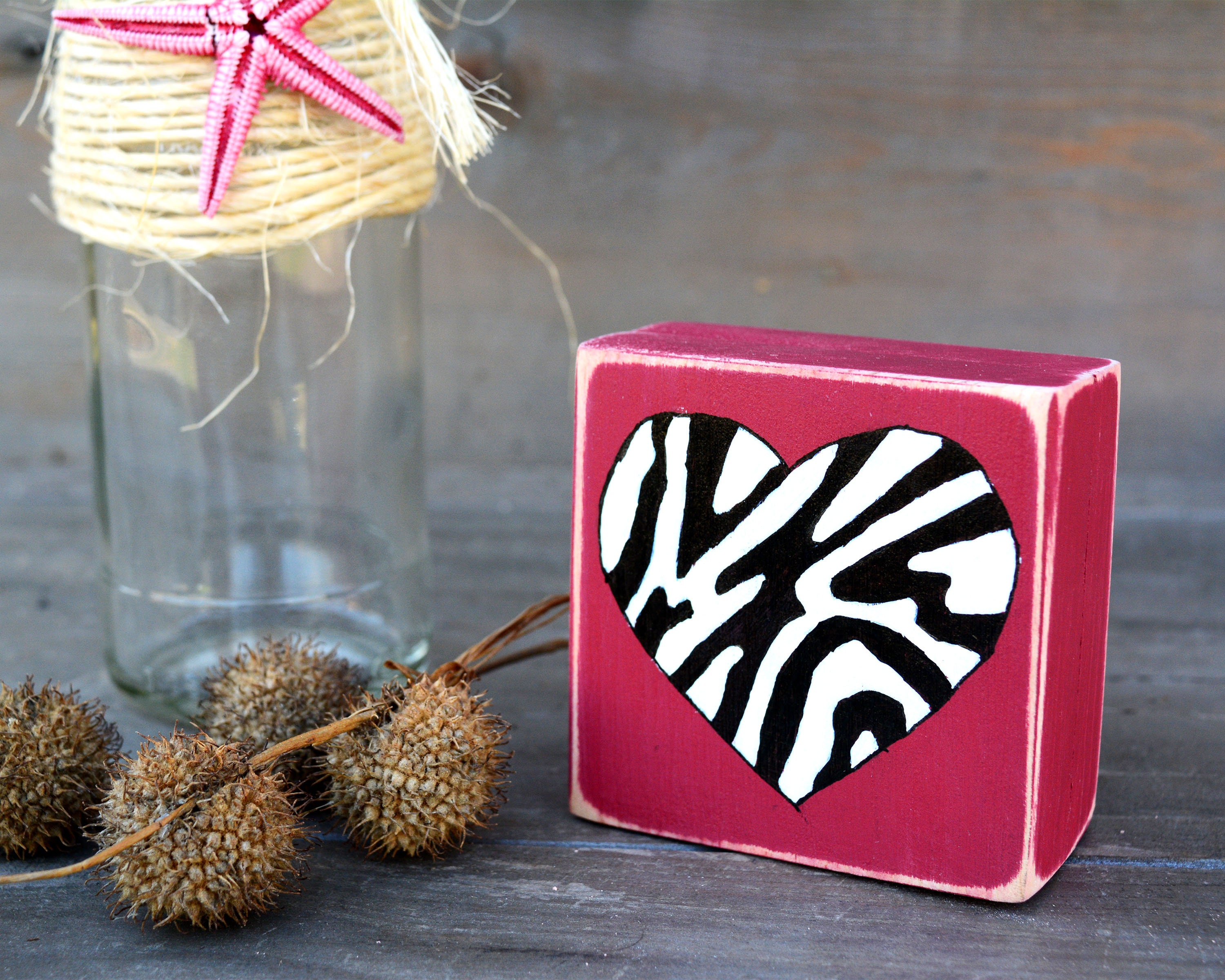 Tiered Tray Decor Safari Animal Prints Enjoy the Wood Mini | Etsy