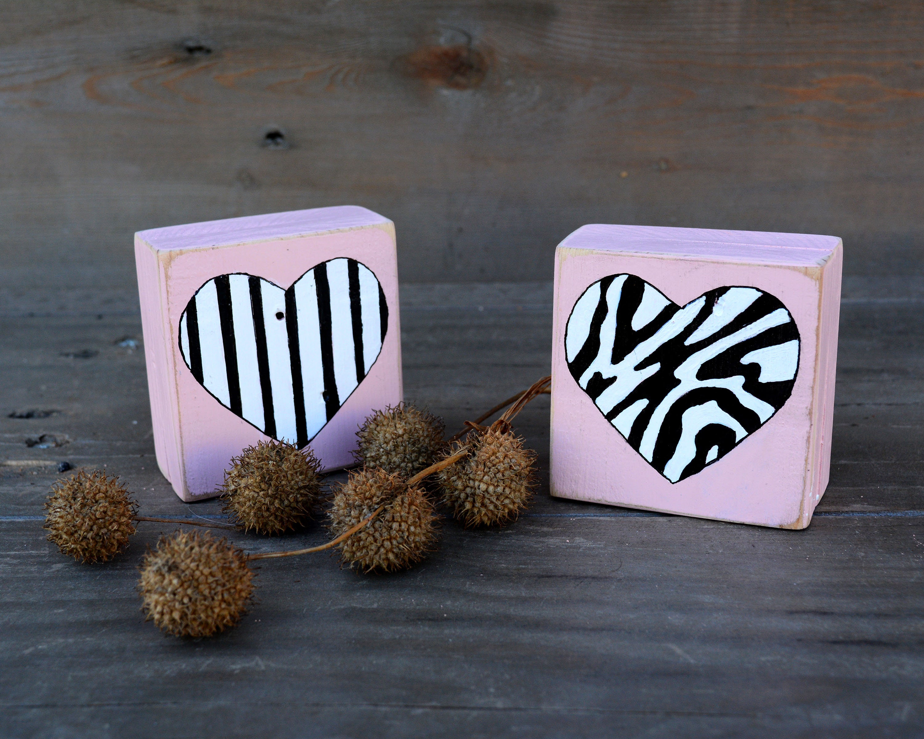 Tiered Tray Decor Safari Animal Prints Enjoy the Wood Mini | Etsy