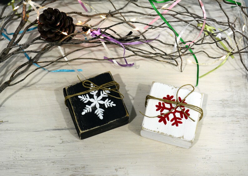 Snowflake Shelf Decoration Wood Wooden Art Pallet Shelf - Etsy