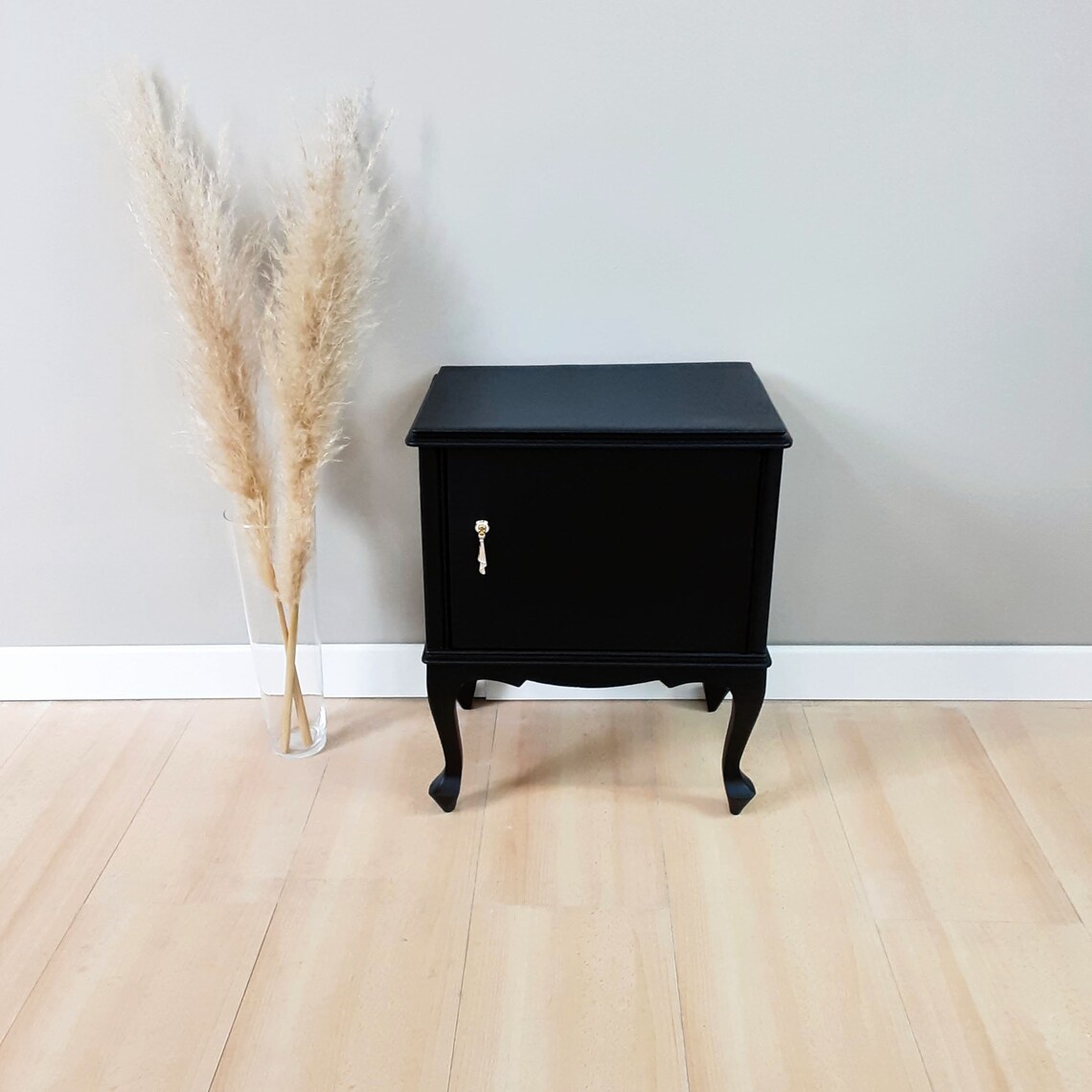 Bedside Table Greek Vintage From 1960s Restored Small - Etsy