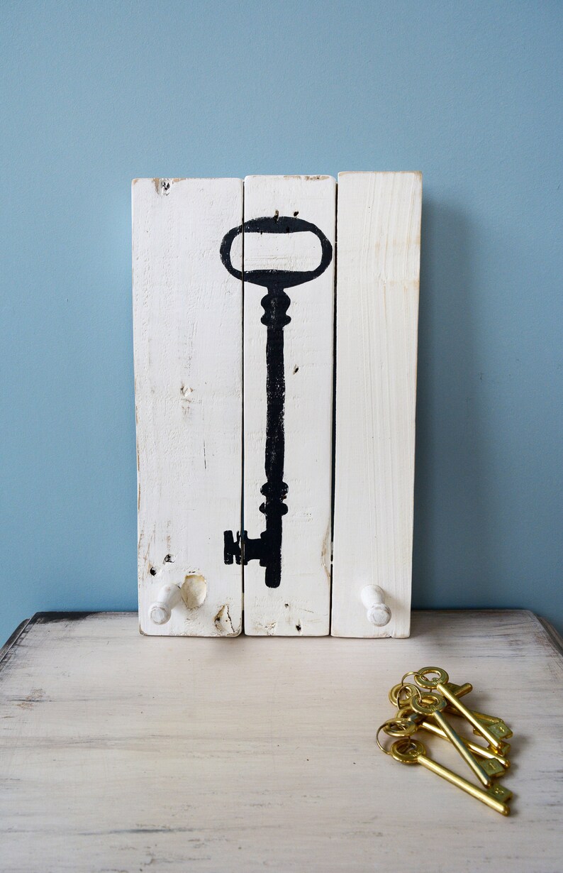 Steampunk Decor, Pallet Wood Sign, Old Skeleton Keys, Handpainted Signs ...