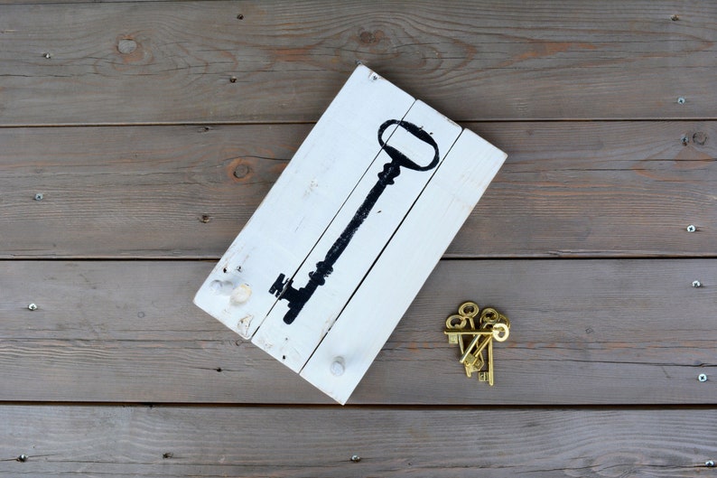 Steampunk Decor, Pallet Wood Sign, Old Skeleton Keys, Handpainted Signs ...