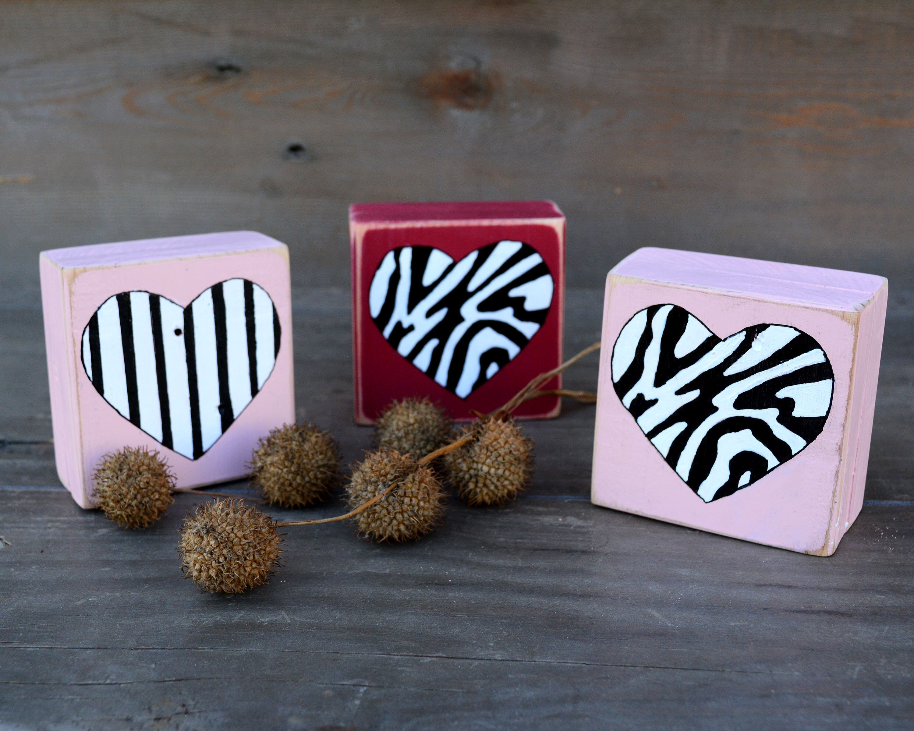 Tiered Tray Decor Safari Animal Prints Enjoy the Wood Mini | Etsy