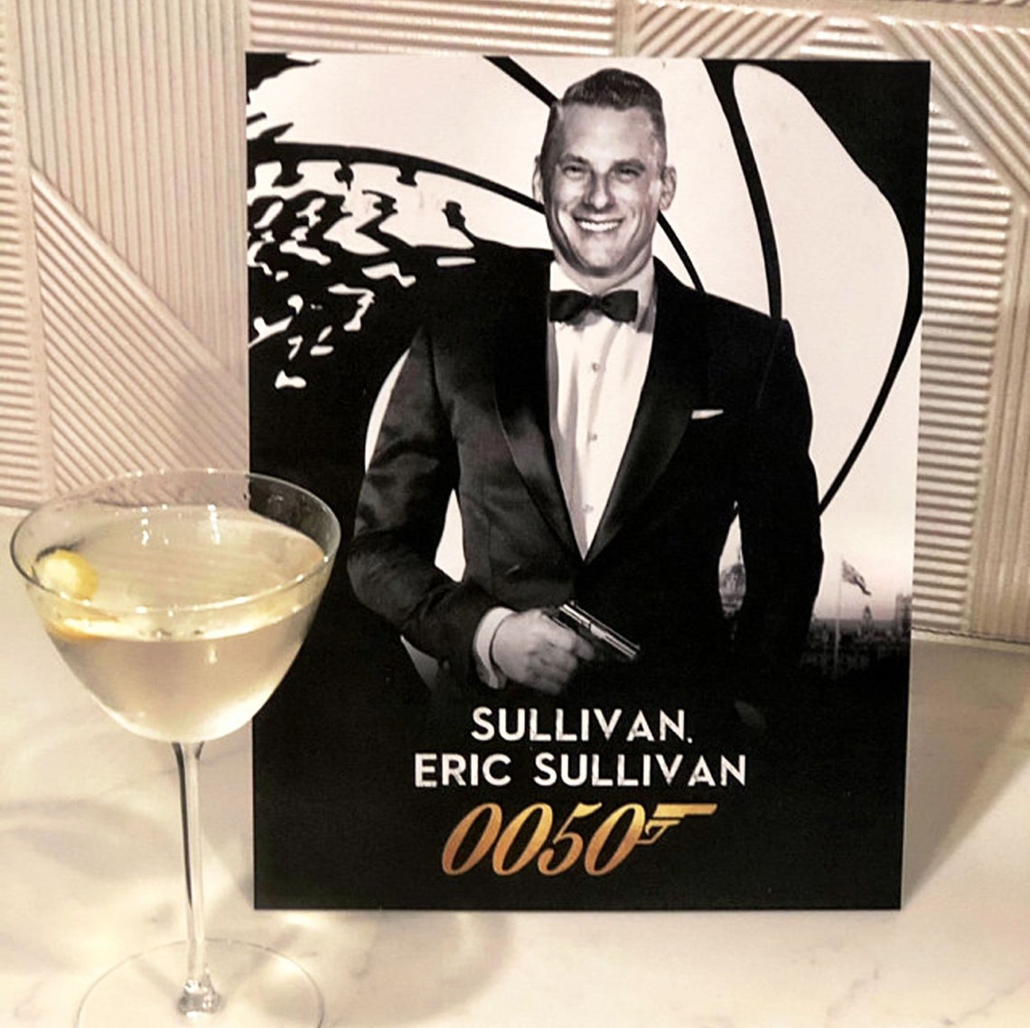 James Bond 007 Party Poster 007 Theme Decorations Custom - Etsy