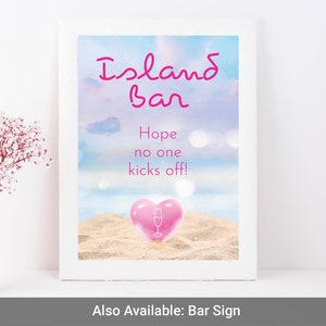 Island Hen Party Welcome Sign Hen Island Welcome Sign - Etsy