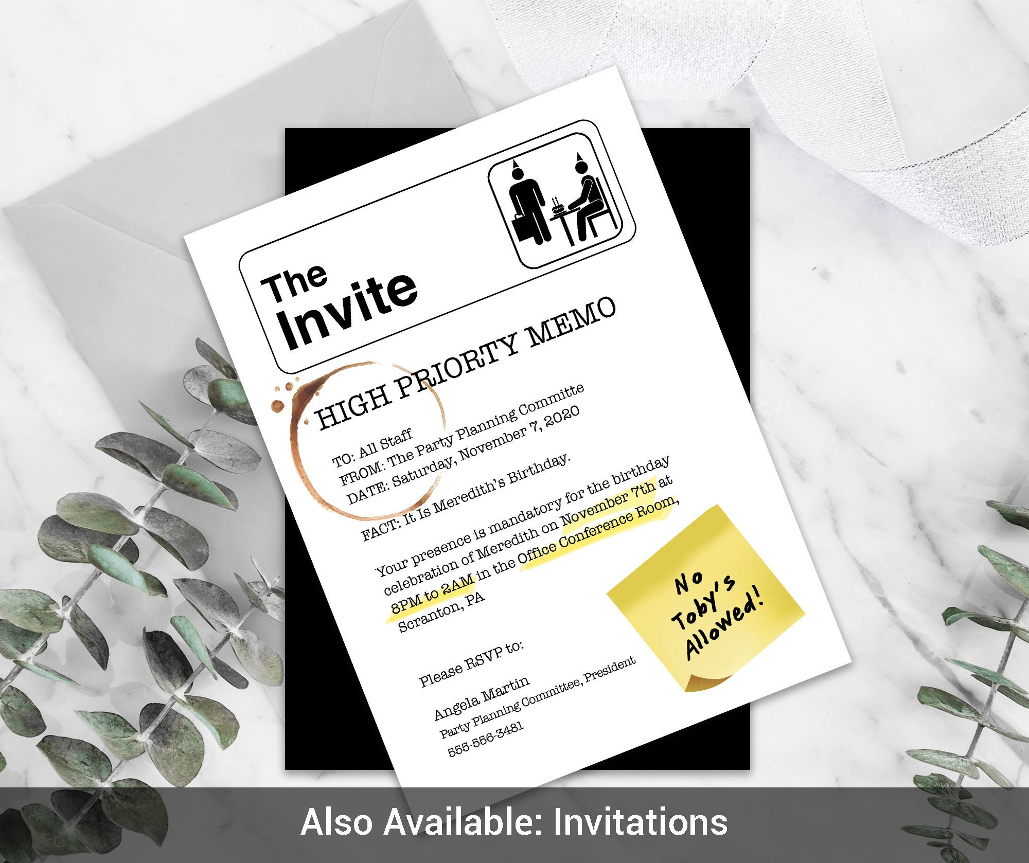 The Office Party Sign the Office Birthday Sign Birthday | Etsy Canada