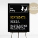 The Office Party Sign the Office Birthday Sign Birthday - Etsy Canada