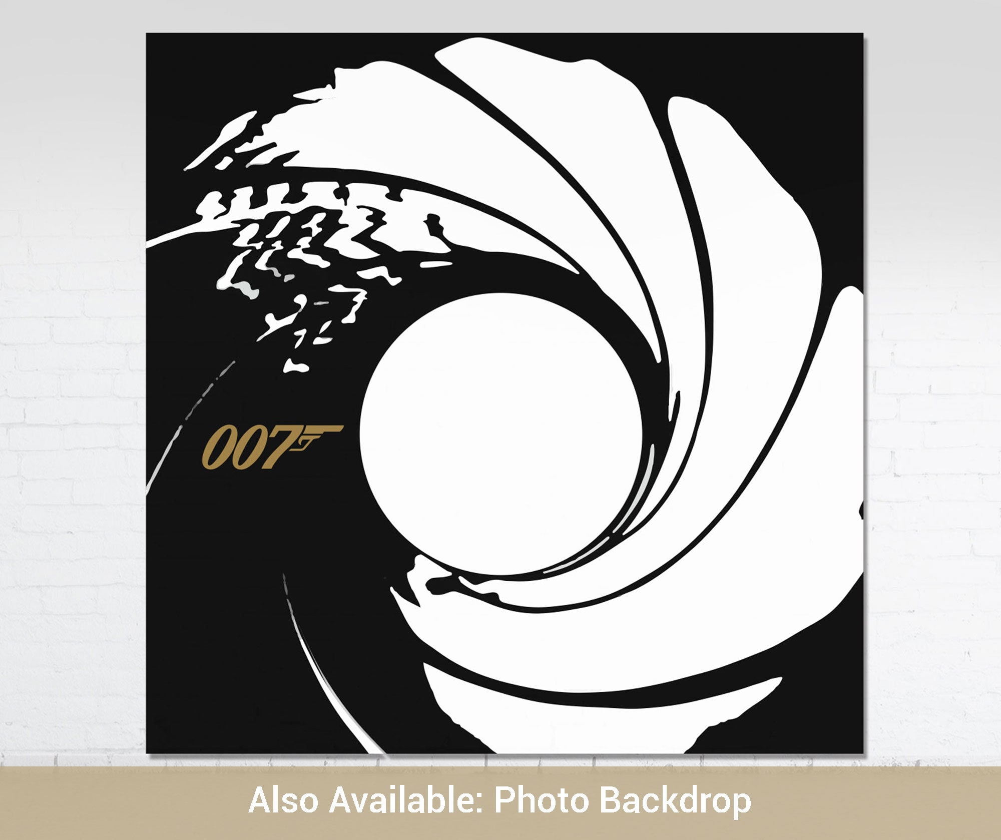 James Bond 007 Party Poster 007 Theme Decorations Custom | Etsy