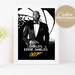 James Bond 007 Party Poster 007 Theme Decorations Custom Face Swap ...