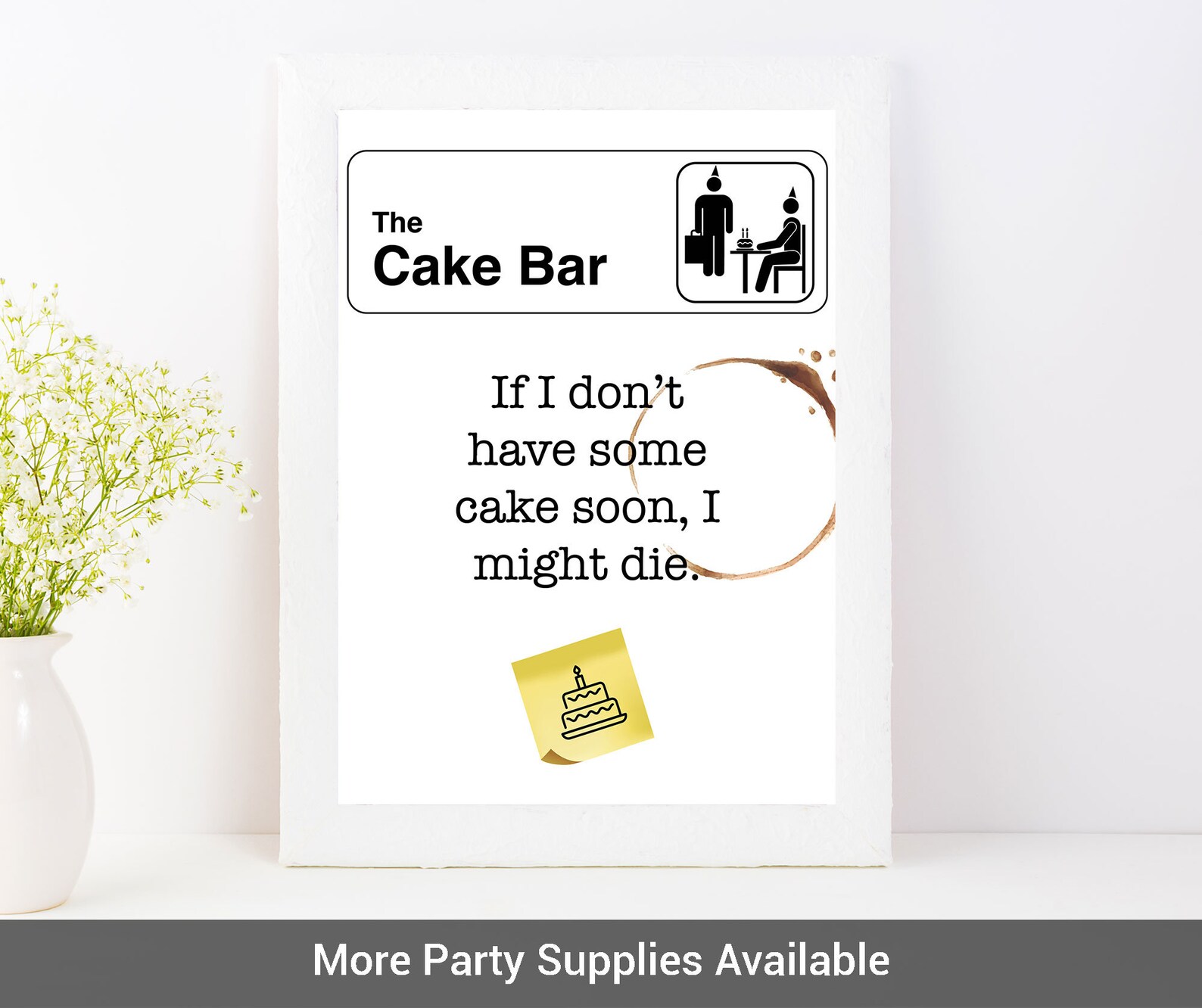 The Office Party Bar Sign Office Birthday Sign the Office - Etsy