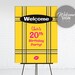 Clueless Theme Welcome Sign 90s Party Welcome Sign - Etsy