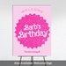 Pink Doll Box Photo Prop Frame Barb Party Photo Booth Prop Frame ...
