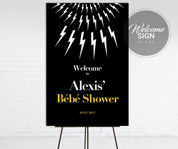 Schitt's Creek Baby Shower Welcome Sign | Schitt's Creek Sprinkle ...