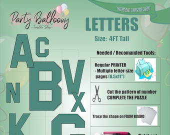 4ft Marquee Letters - Etsy