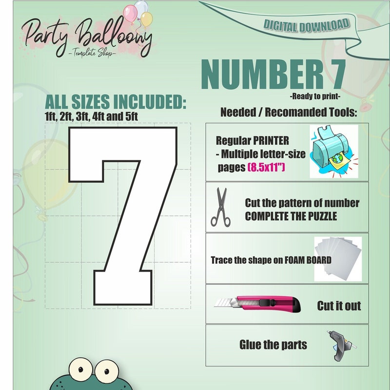 Marquee Numbers - Etsy