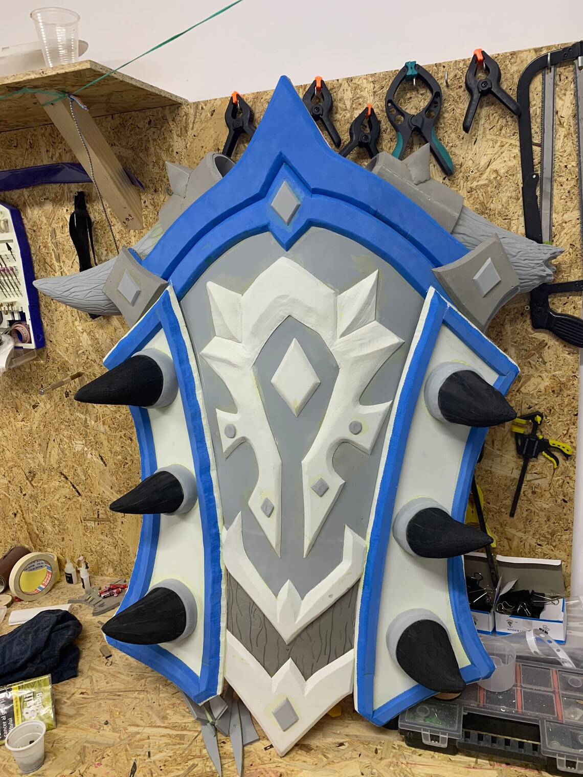 World of Warcraft Honorbound Shield Template Pepakura Files | Etsy