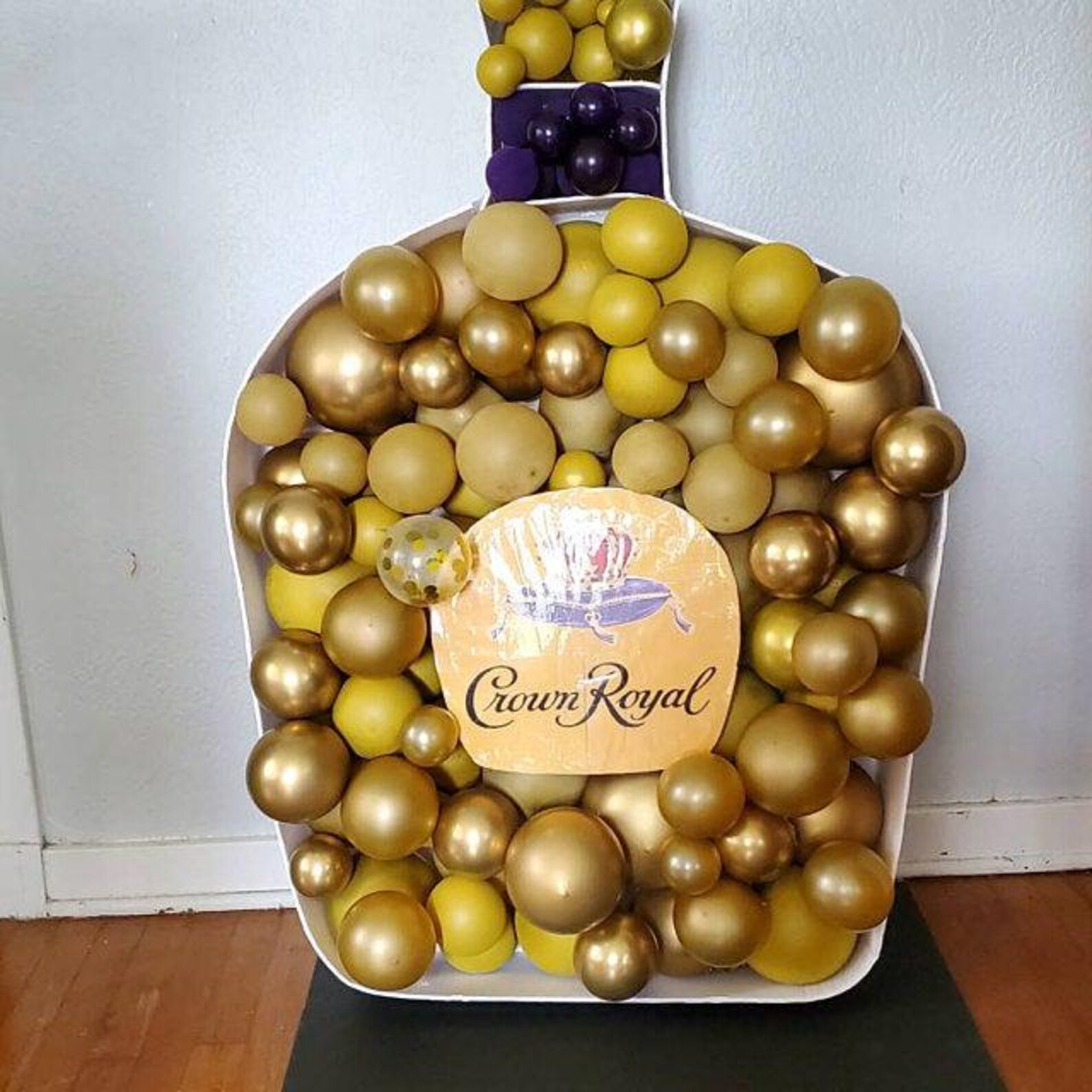 Mosaic Tequila Bottle From Balloon Digital Template/3ft, 4ft and 5ft ...
