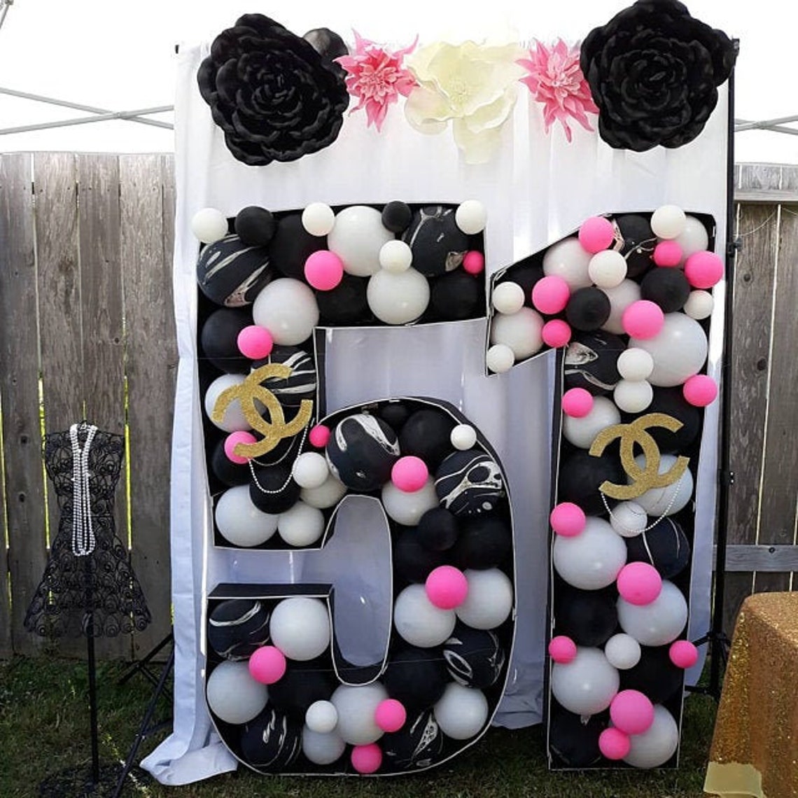 Number 5 All Sizes from 1ft to 5ft/mosaic Numbers From - Etsy