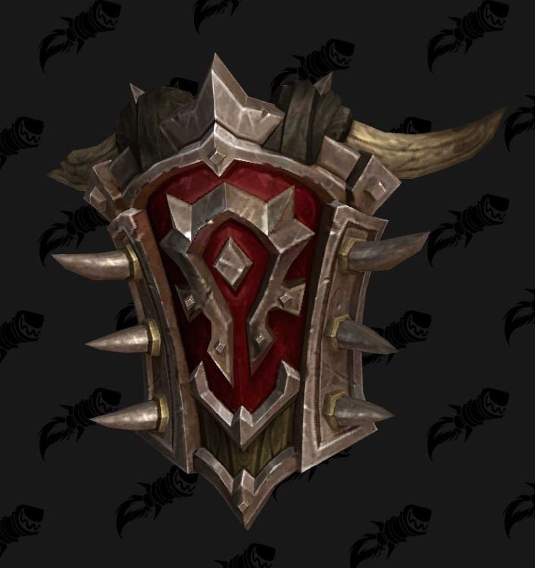 World of Warcraft Honorbound Shield Template - Pepakura Files - Etsy