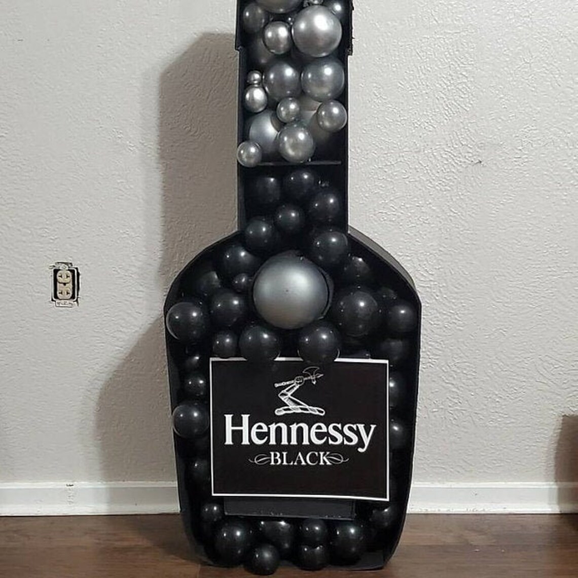 Mosaic Cognac Bottle From Balloon Digital Template/3ft, 4ft and 5ft ...