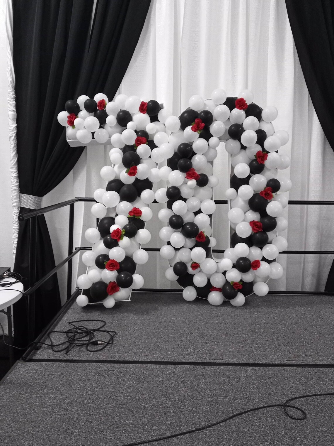 Number 7 All Sizes (from 1ft to 5ft)/mosaic Numbers From Balloons/pdf ...