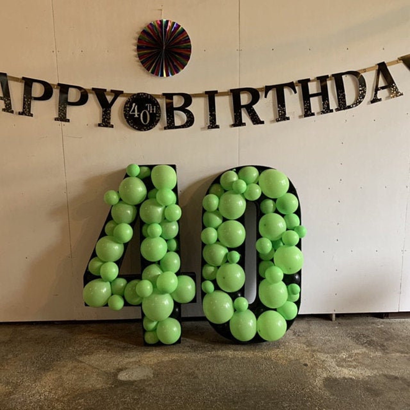 Number 4 All Sizes from 1ft to 5ft/mosaic Numbers From - Etsy