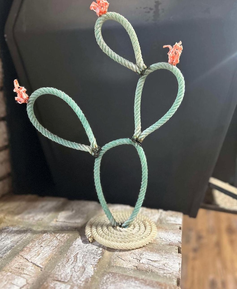 Mini Lariat Rope Cactus - Etsy