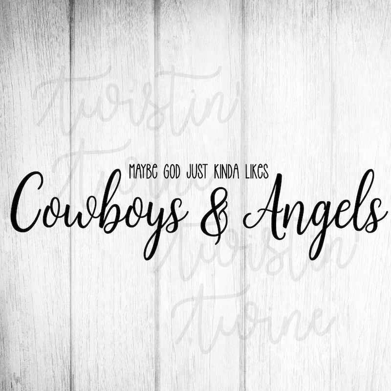 Cowboys and Angels - Etsy