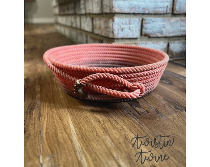 Lariat Rope Bowl - Etsy