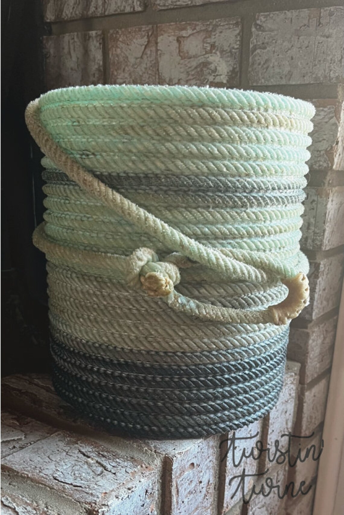 Lariat Rope Utensil Holder - Etsy