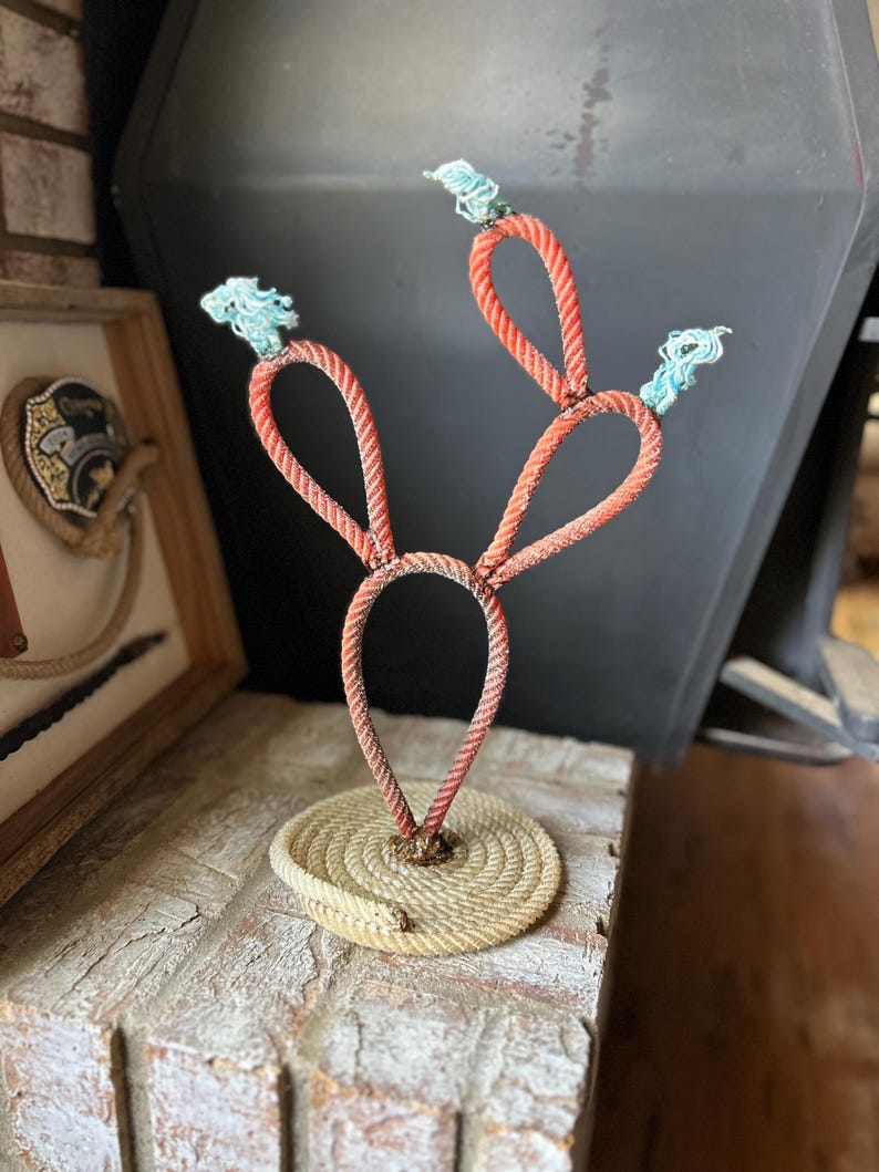 Mini Lariat Rope Cactus - Etsy