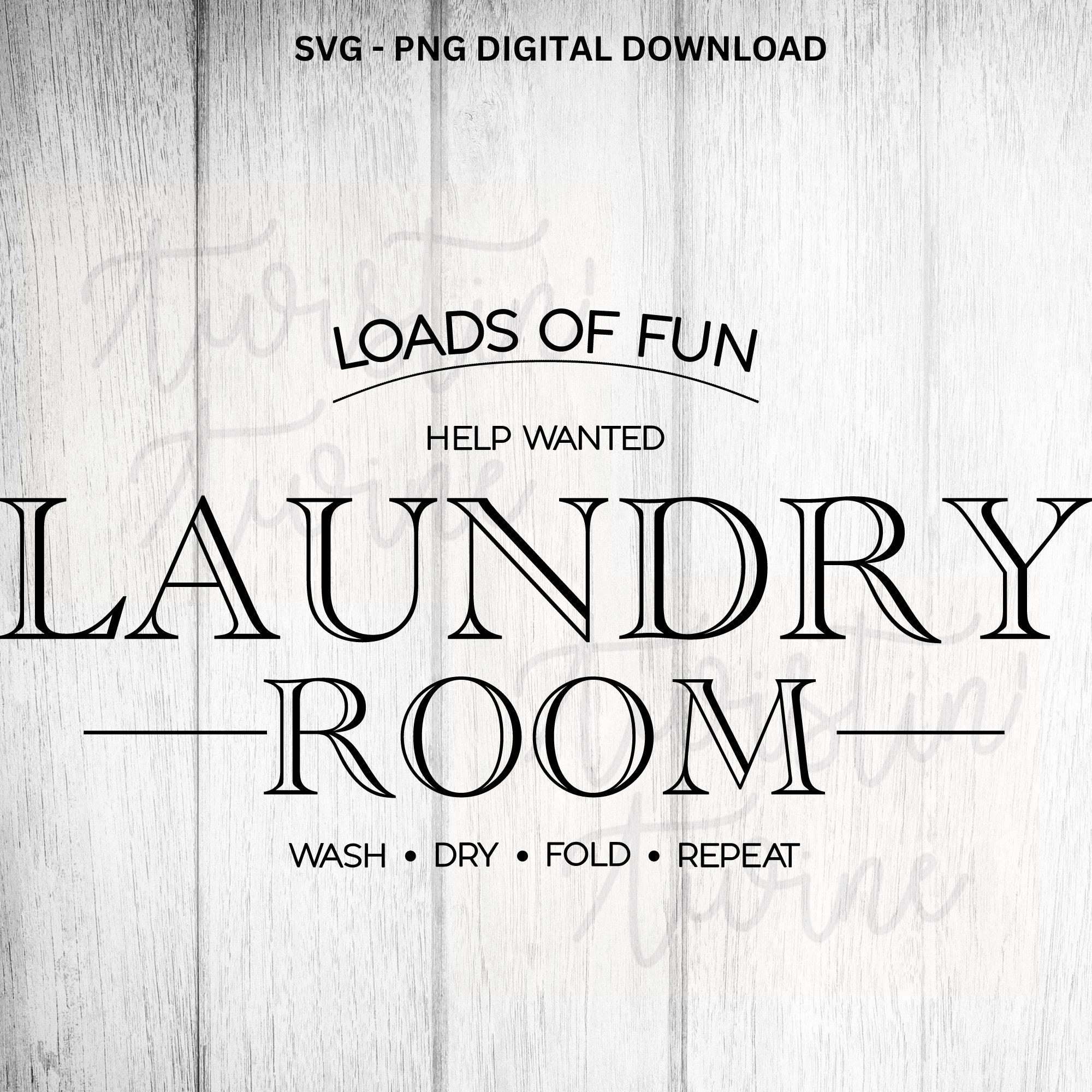 Laundry Room Sign SVG - Etsy