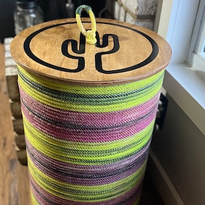 CUSTOM Lariat Rope Standard Size Hamper - Etsy