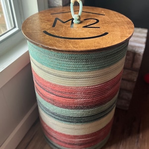 CUSTOM Lariat Rope Standard Size Hamper - Etsy