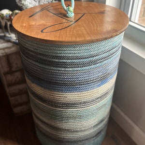 CUSTOM Lariat Rope Standard Size Hamper - Etsy