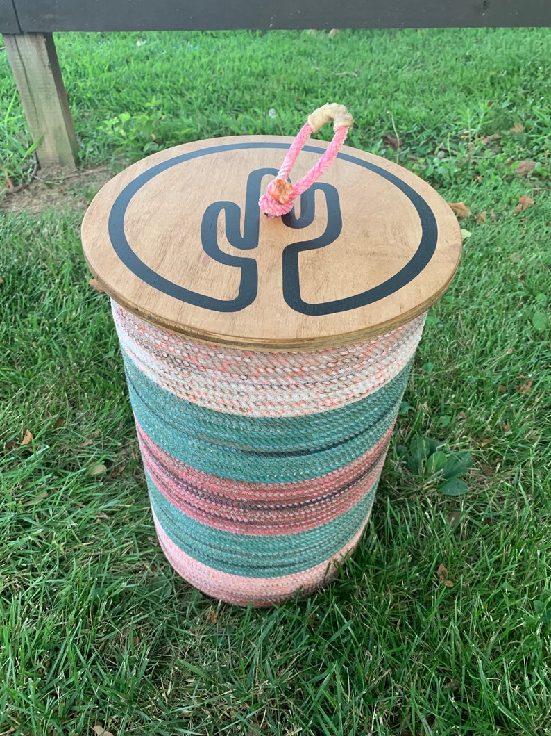 CUSTOM Lariat Rope Mini Hamper - Etsy