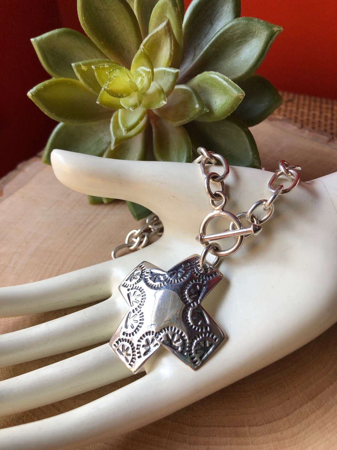 SILPADA Jewelry - Retired ~ Sterling Silver 'VIRTUOSITY' Stamped Cross ...