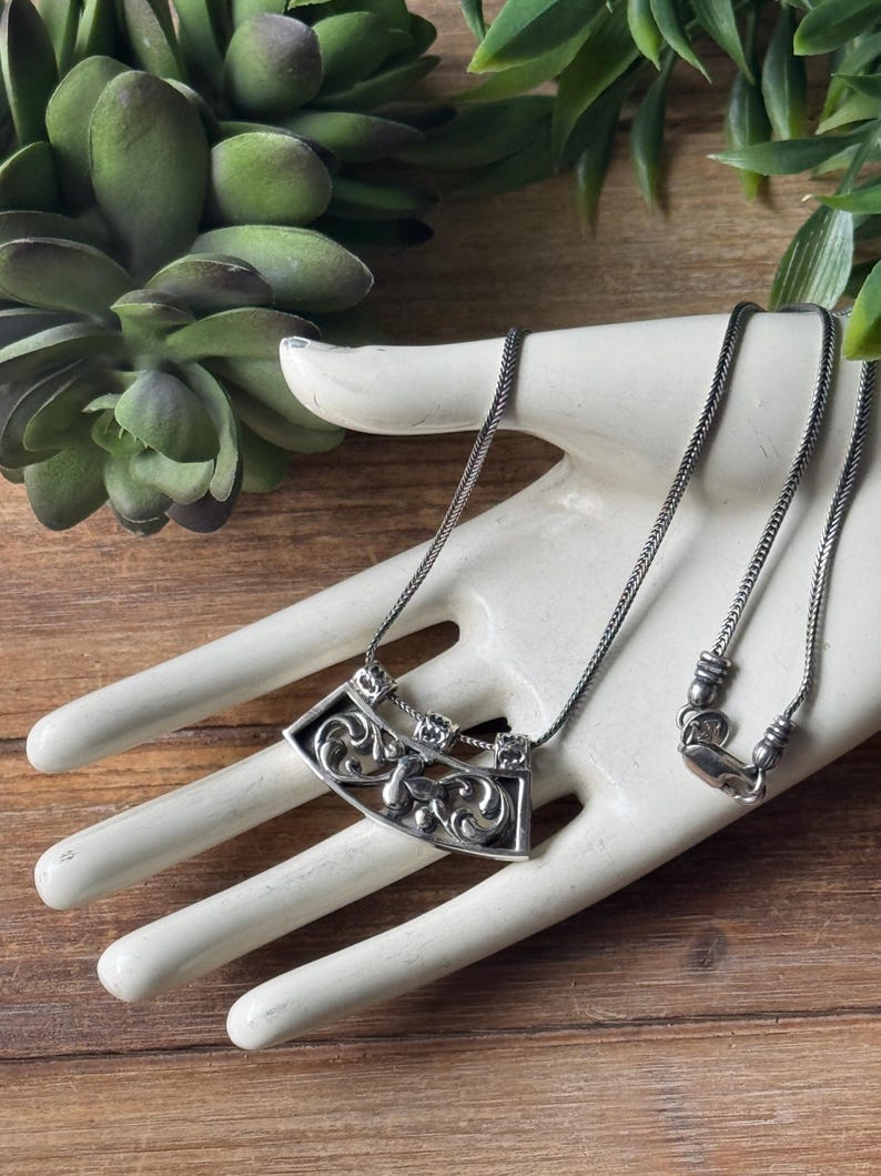 SILPADA Jewelry - Retired ~ Sterling Silver Filigree Pendant Necklace ...