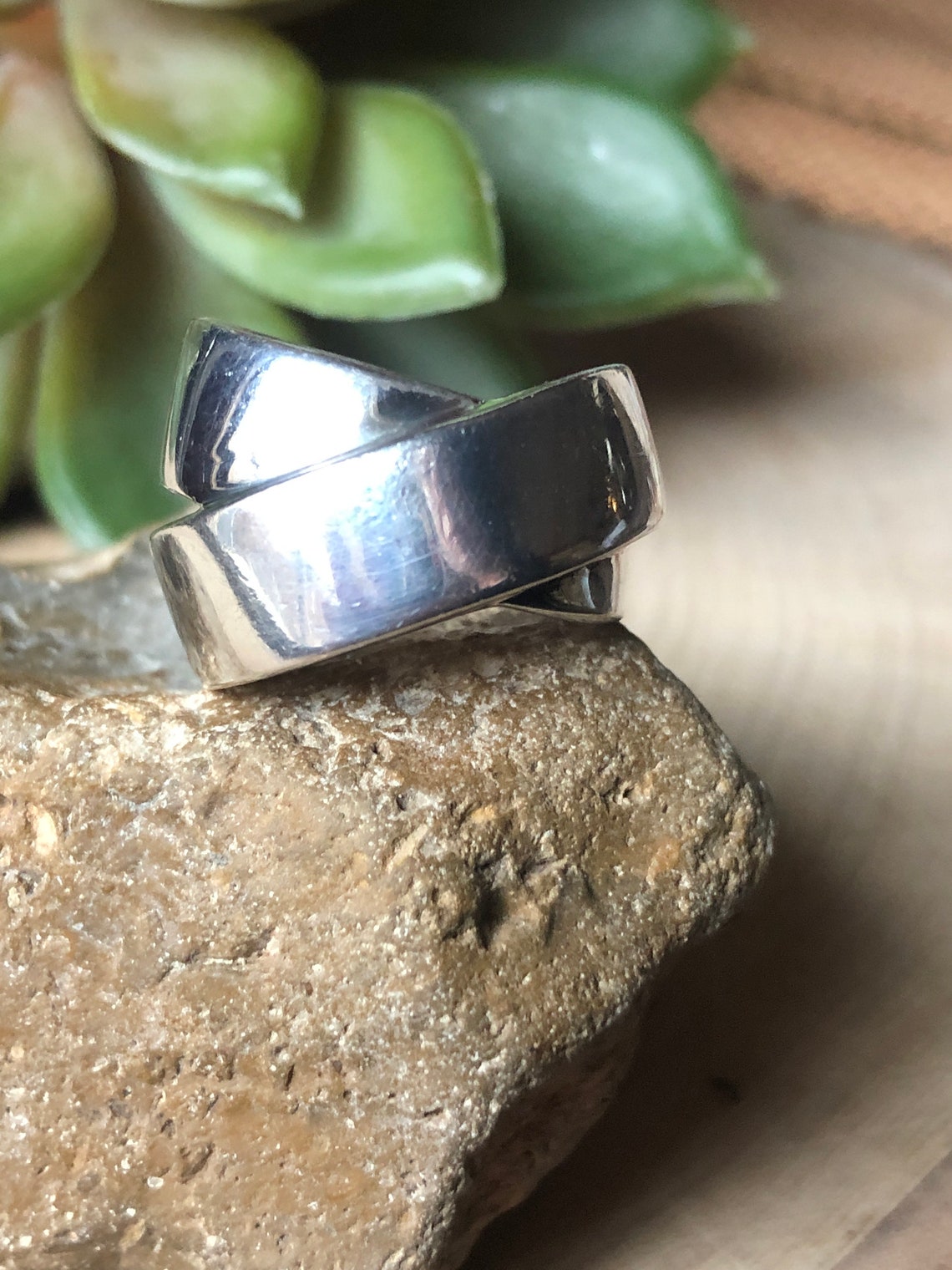 SILPADA Jewelry Retired Sterling Silver Interlock Ring - Etsy