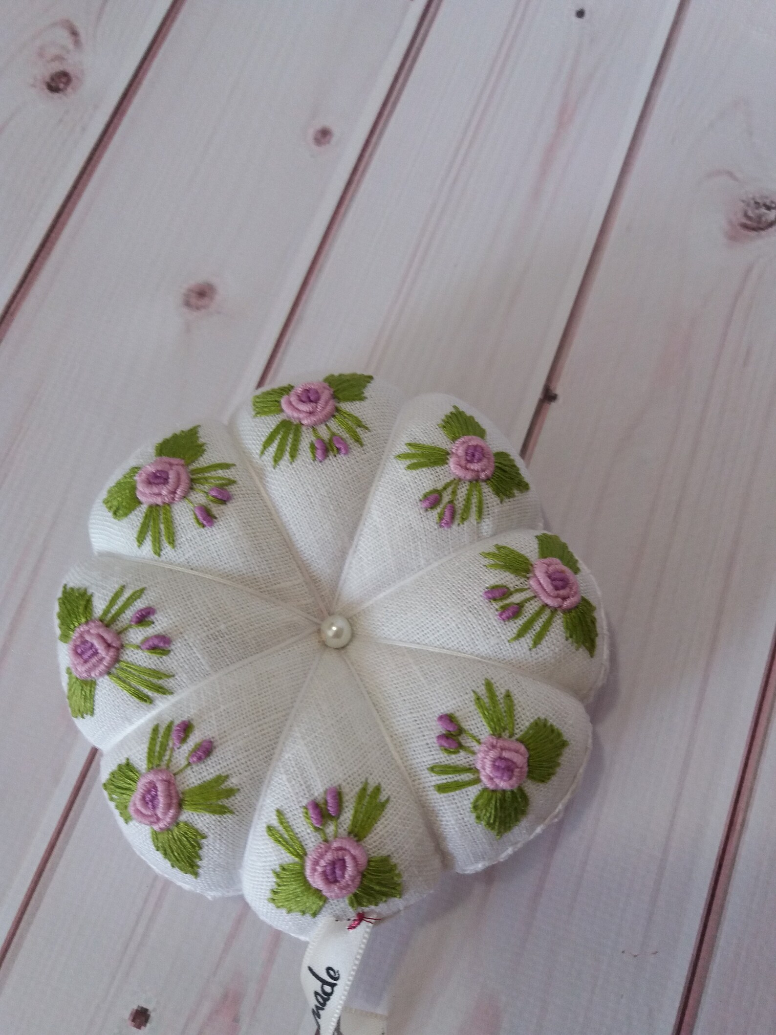 Pincushion Brazilian Embroidery Pin Keeper Pincushion Vintage - Etsy